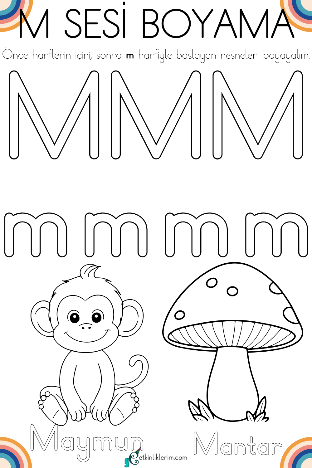 M Sesi Boyama – Etkinliklerim.com